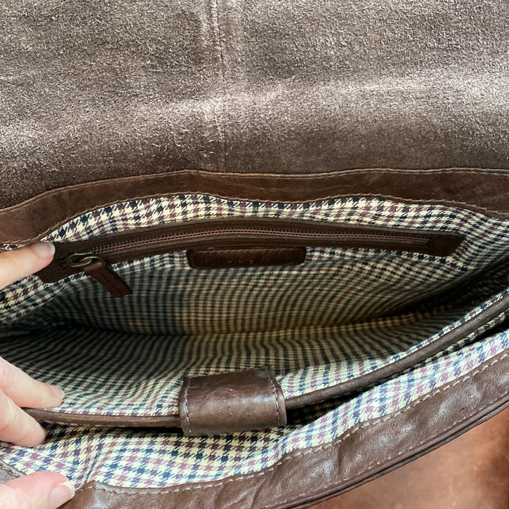 Hidesign Leather Messanger Bag With Adjustable Textil… - Gem